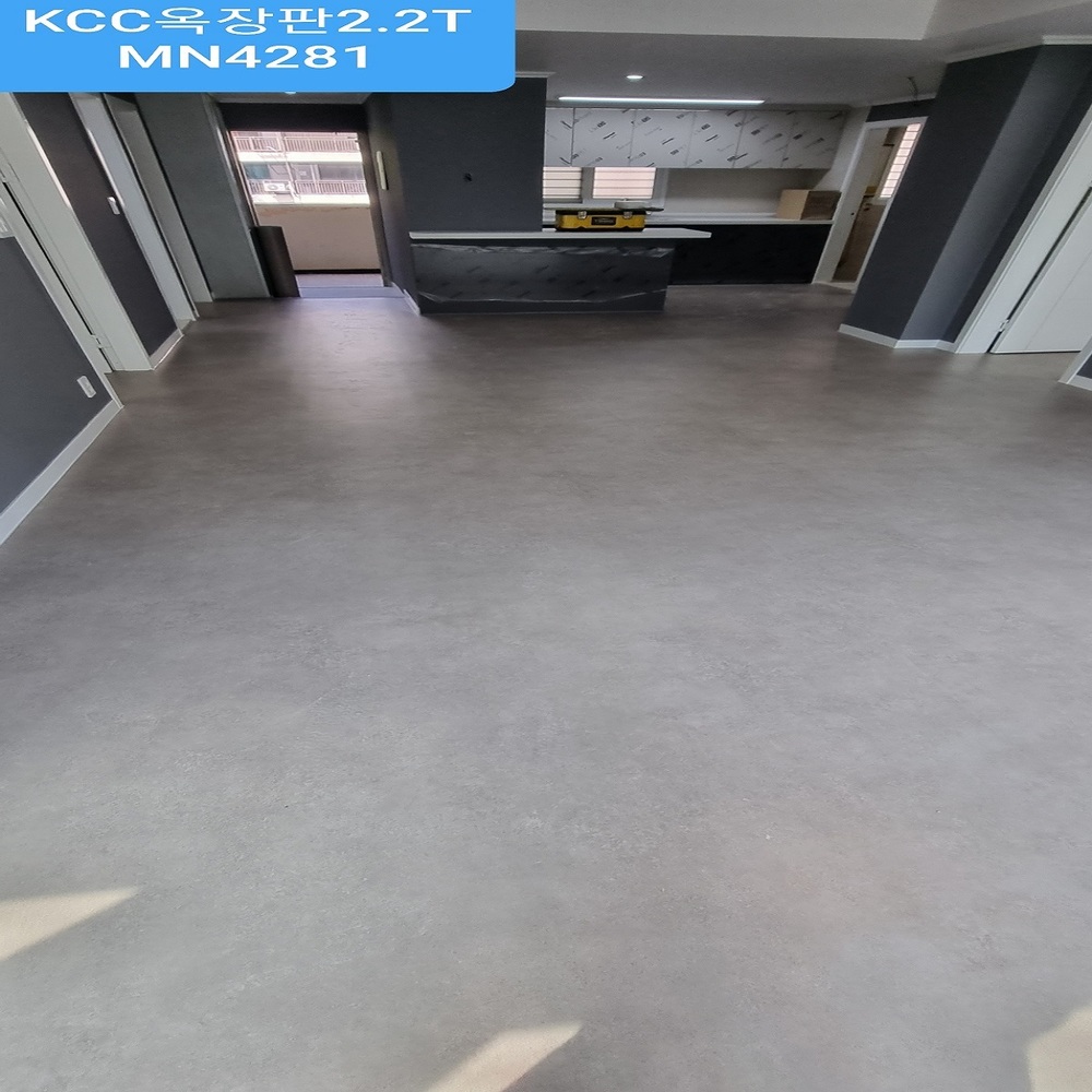 KCC옥장판2.2T.어반몰탈 사이즈1.8폭.1롤30M.16.7평 (*편백오일함유/아토피협회인증/미끄럼방지 KCC아산공장자체생산 친환경장판! 자가주택/기숙사/아파트등..이음매절